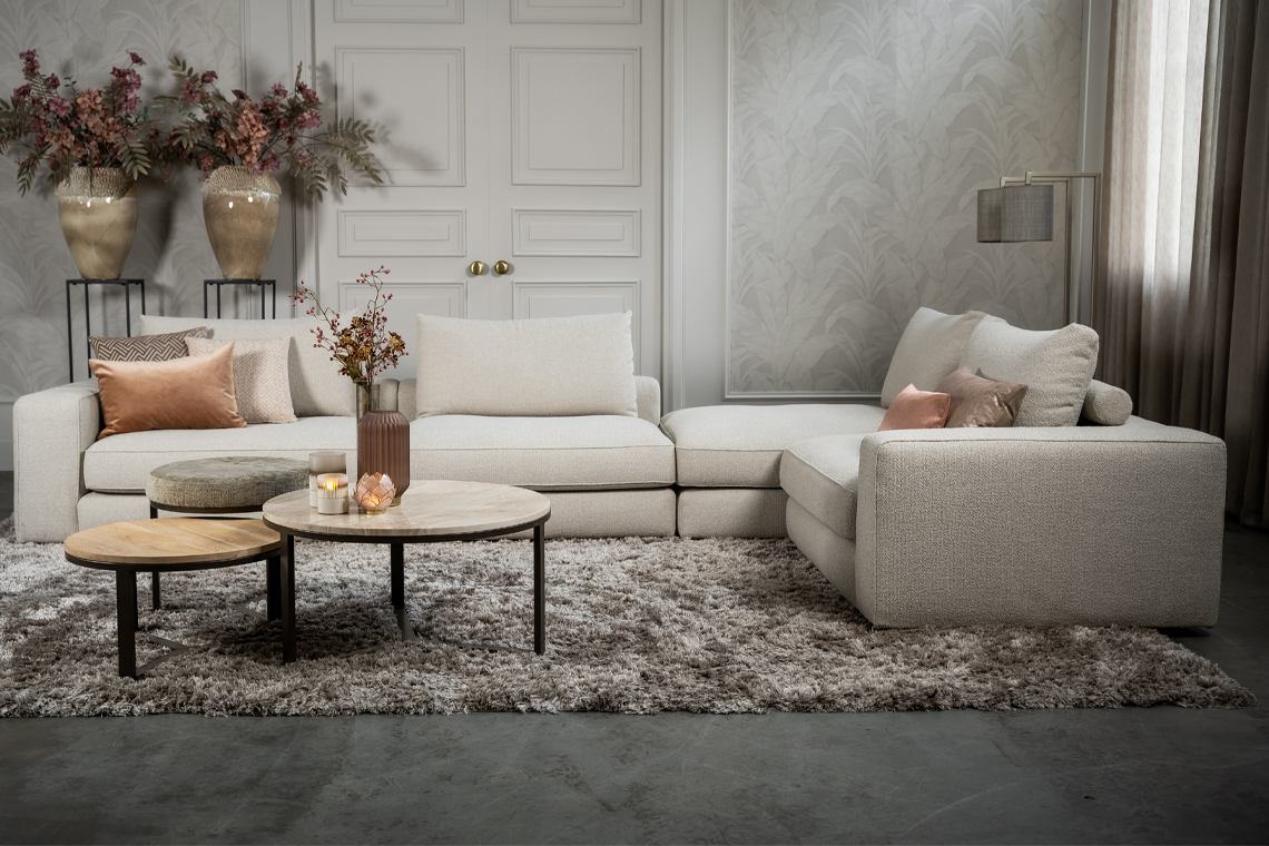 Elementenbank Eva open hoek - Whoon Oisterwijk